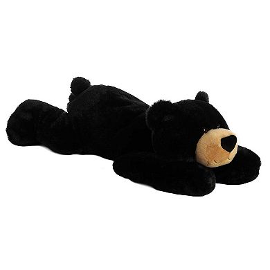 Aurora Large Black Bear 27" Hugga-Wug Bear Snuggly Stuffed Animal
