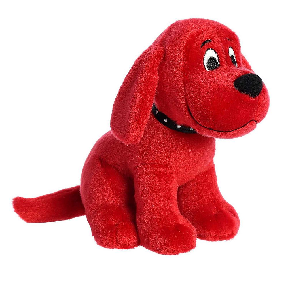 Aurora Medium Red Clifford 10" Clifford Sitting Playful Stuffed Animal