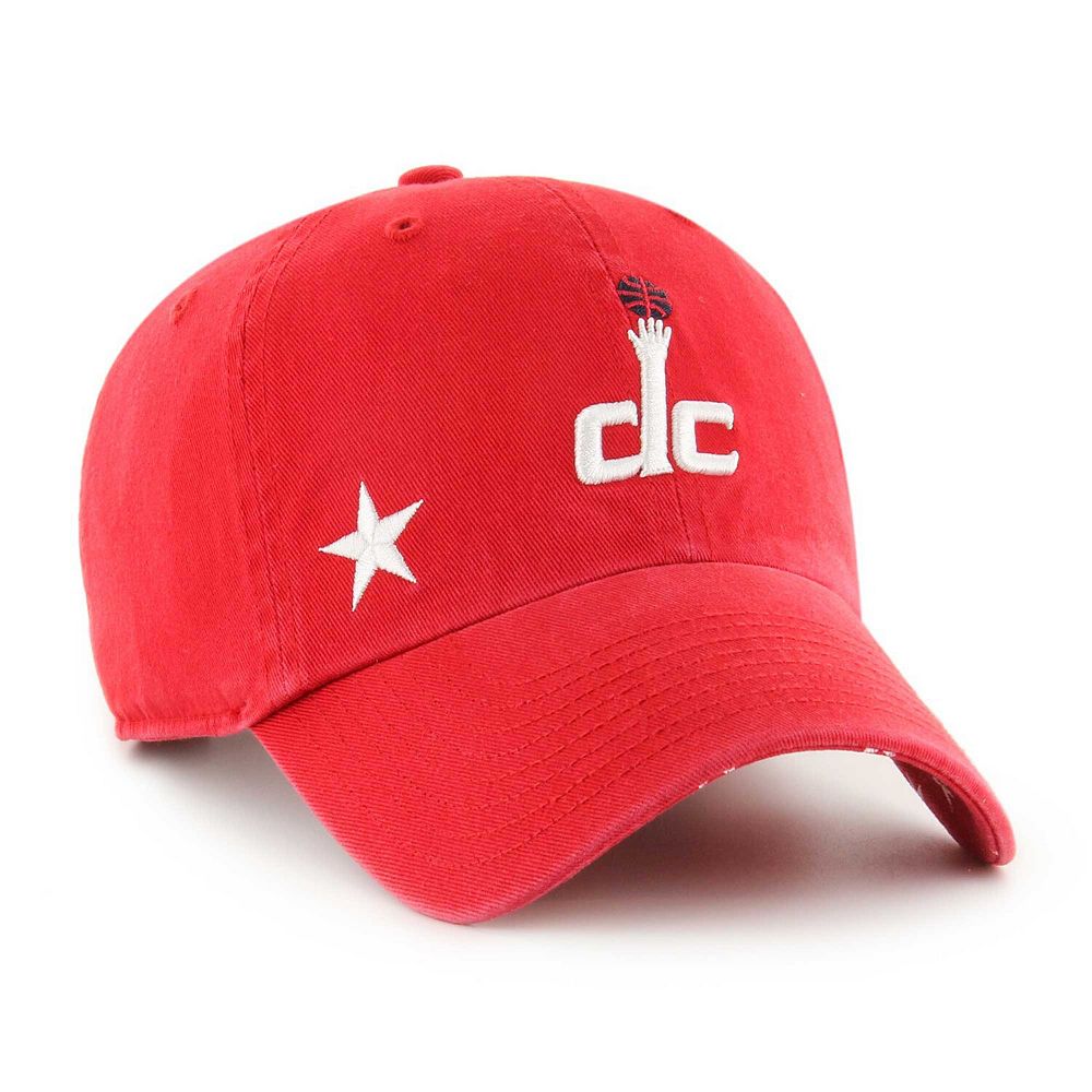 Women's '47 Red Washington Wizards Confetti Undervisor Clean Up ...