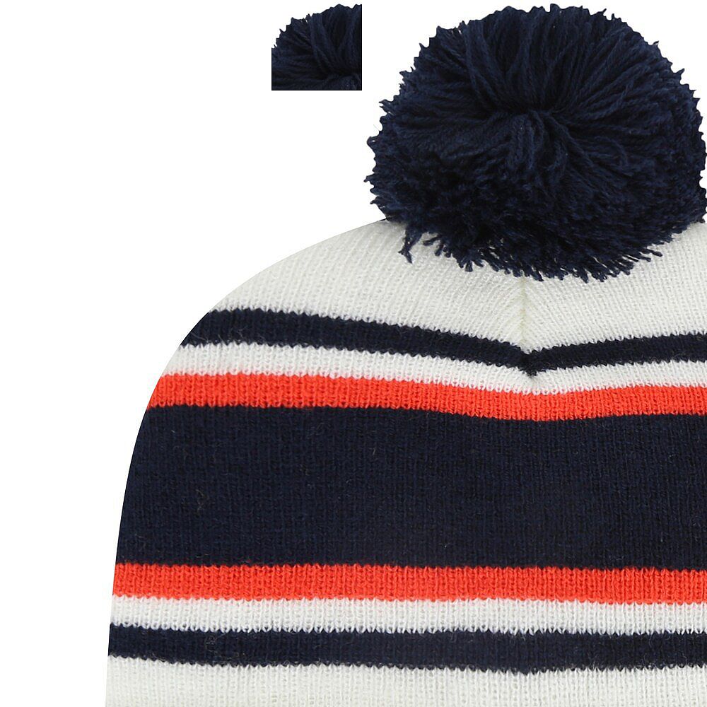 Youth '47 White Auburn Tigers Stripling Cuffed Knit Hat with Pom