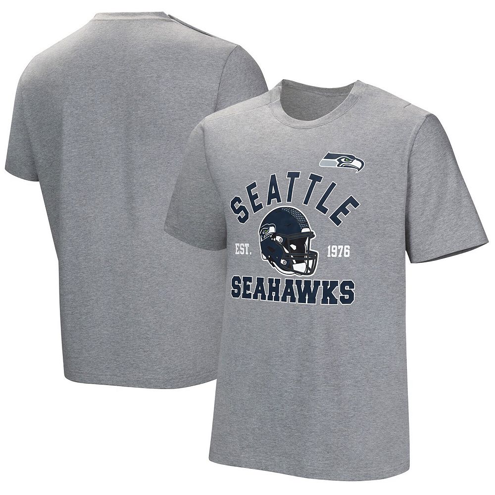 Men's Gray Seattle Seahawks Tackle Adaptive T-Shirt
