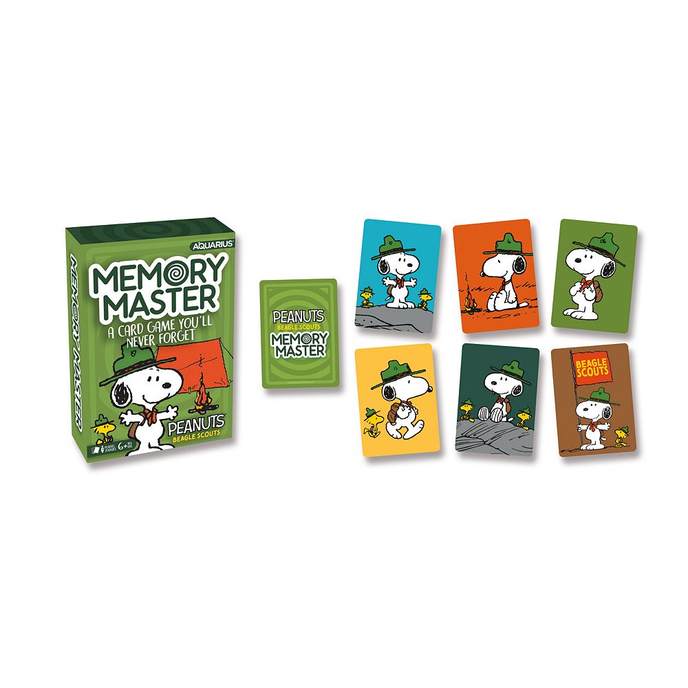 Peanuts Beagle Scout Collection Snoopy Memory Master Game