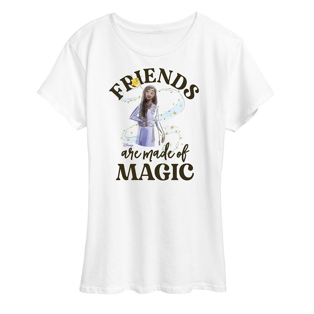 Disney's Wish Asha and Star Women's Friends Magic Graphic Tee