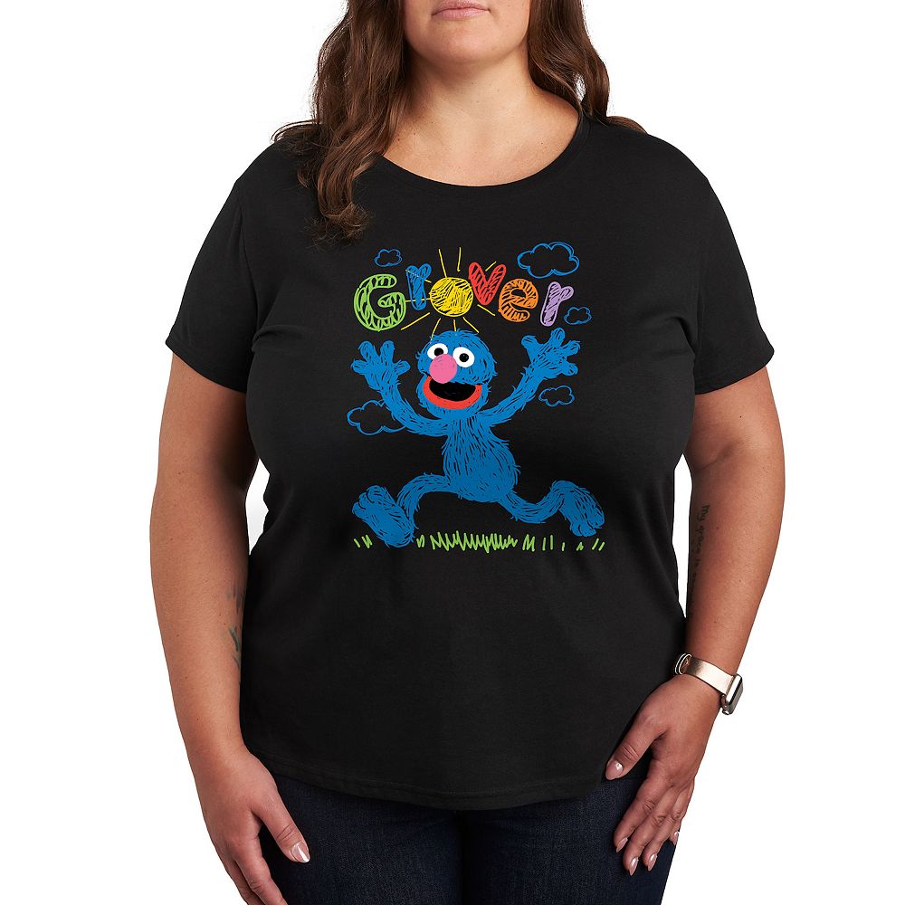 Plus Sesame Street Grover Graphic Tee