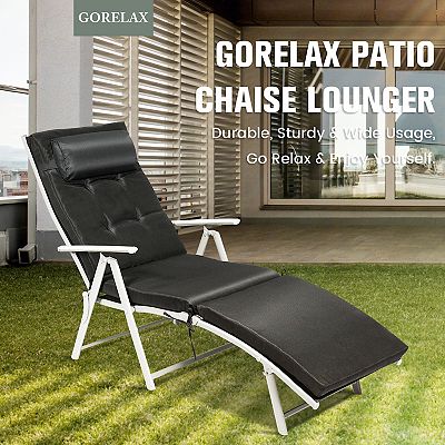 Lightweight folding chaise lounge store