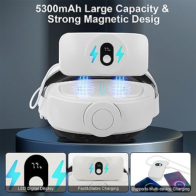 Battery Pack Head Strap Compatible with Quest 2