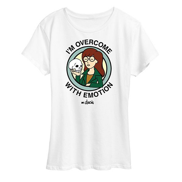 Women's Daria I'm Overcome With Emotion Graphic Tee