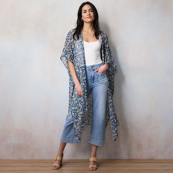 Women's Juniors LC Lauren Conrad Long Ruana