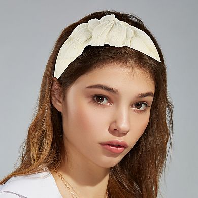 Spa Fabric Headband for Washing Face, Coffee Cute Headbands for Women