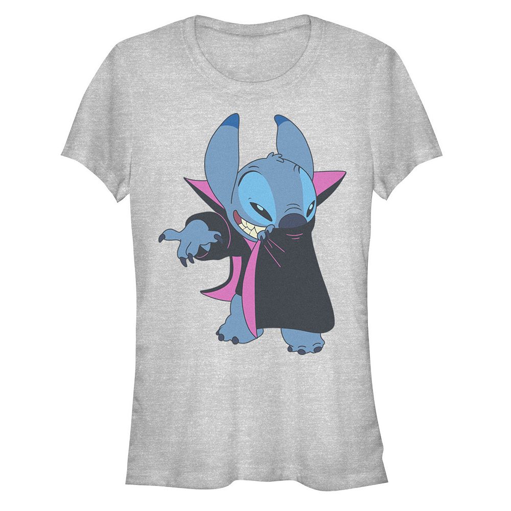 Disney's Lilo & Stitch Juniors' Cheeky Vampire Stitch Graphic Tee