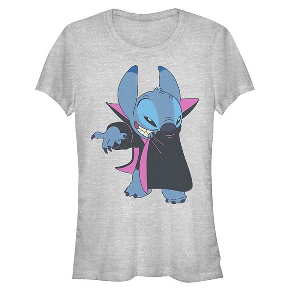 Disney's Lilo & Stitch Juniors' Cheeky Vampire Stitch Graphic Tee