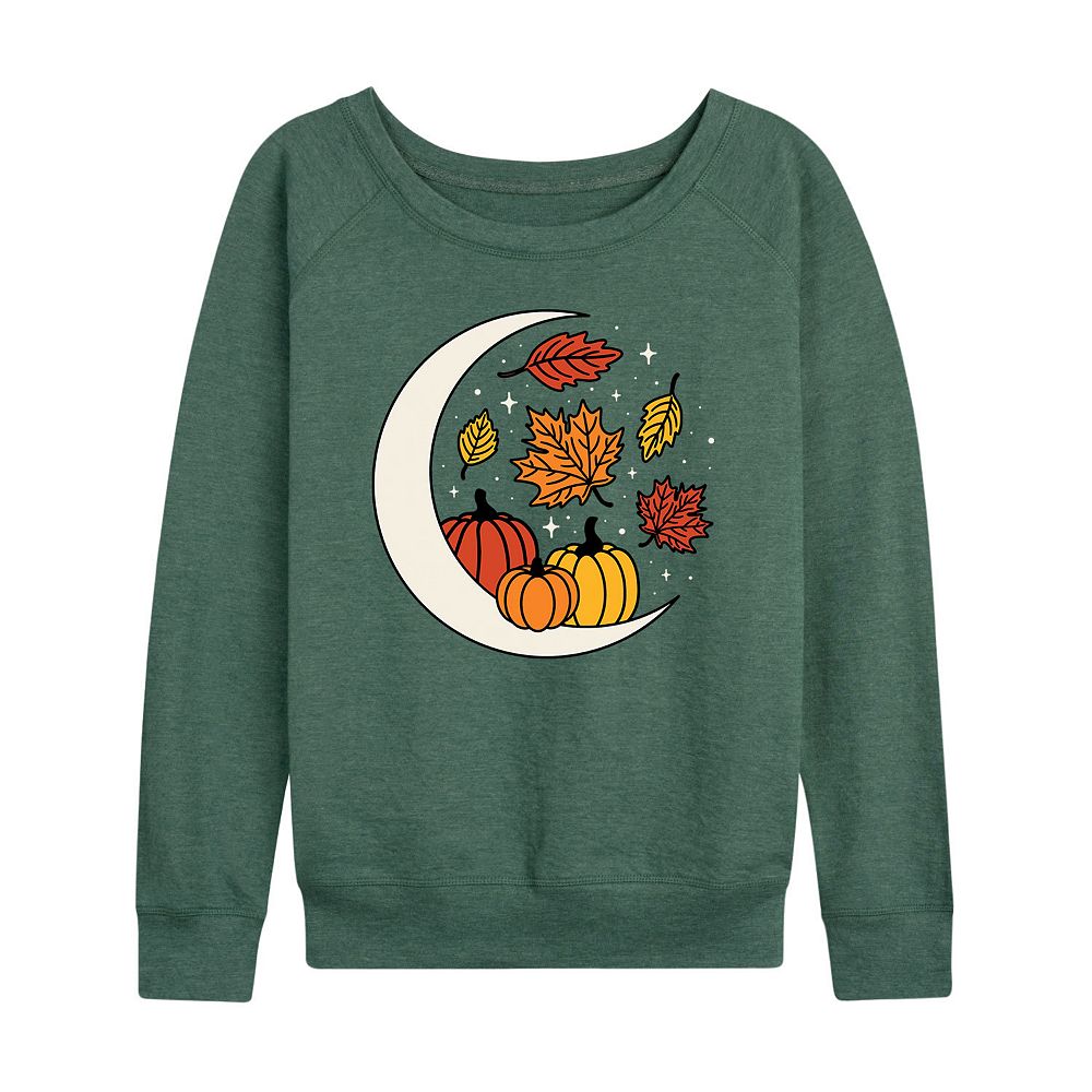 Women's Autumn Moon French Terry Long Sleeve Tee