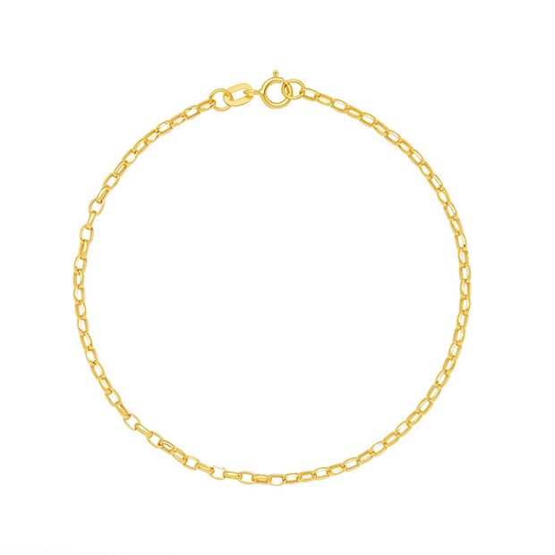 Gold diamond belcher bracelet store