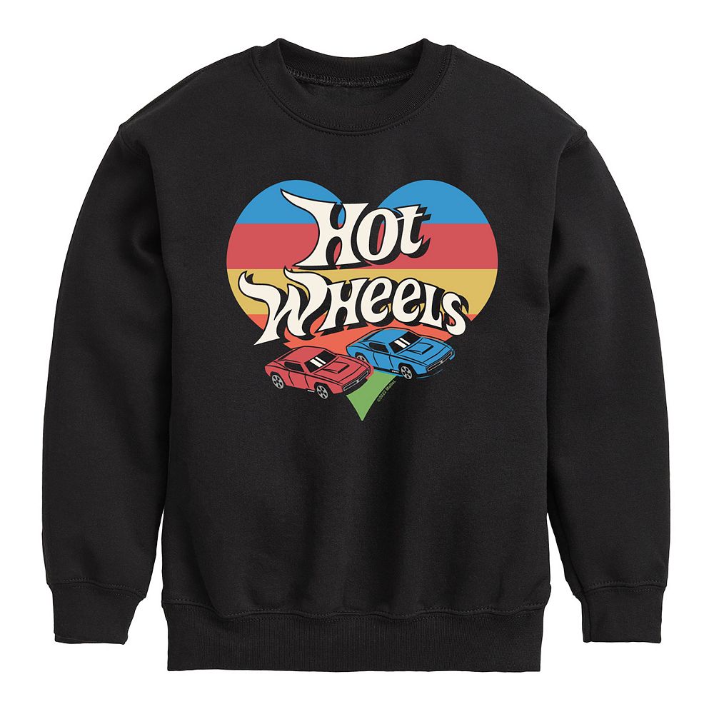 Boys 8-20 Hot Wheels Heart Racers Fleece Sweatshirt