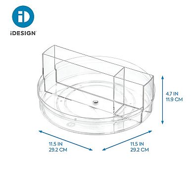iDesign Crisp Tableware Turntable Clear