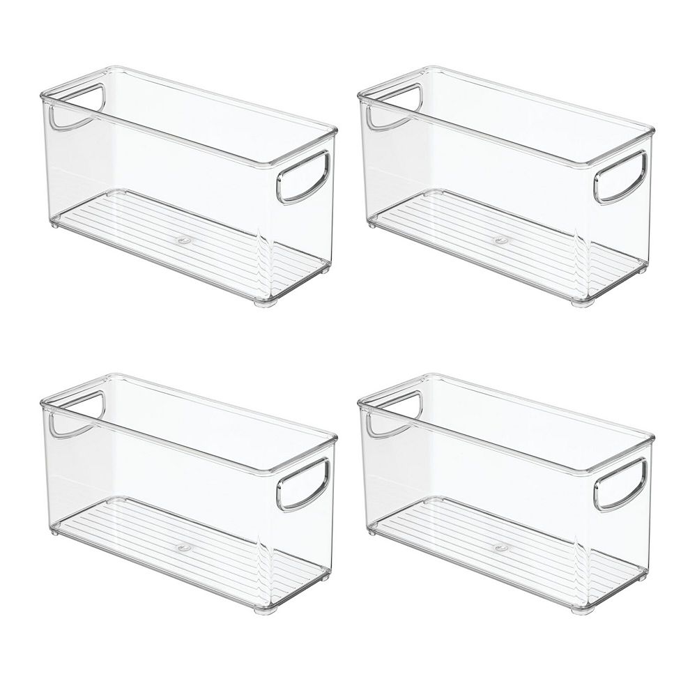 iDesign Set of 4 Linus Storage Bins