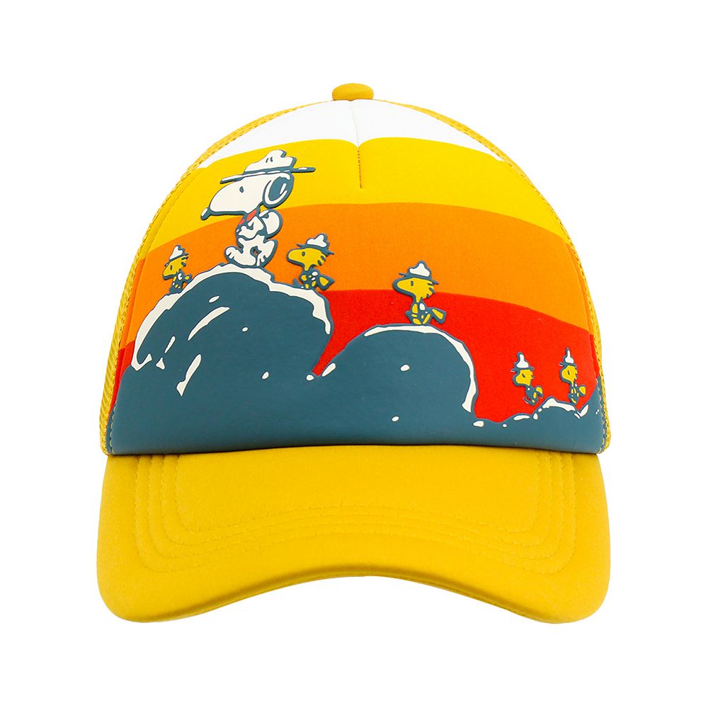 Adult Peanuts Beagle Scout Collection Snoopy & Woodstock Mountains ...