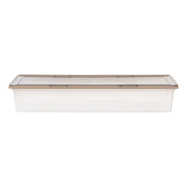 IRIS 41-qt. Snap Underbed Storage Bin