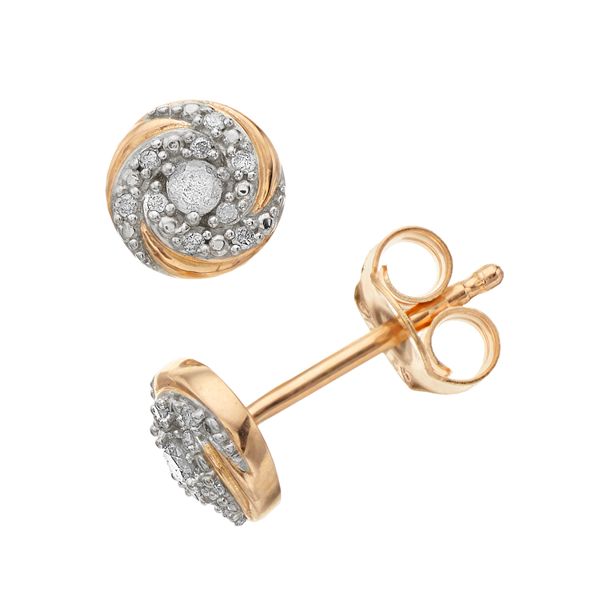 Kohls diamond studs store