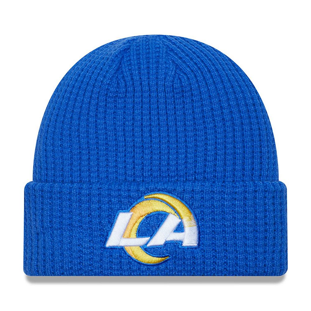 Men's New Era Royal Los Angeles Rams Prime Cuffed Knit Hat
