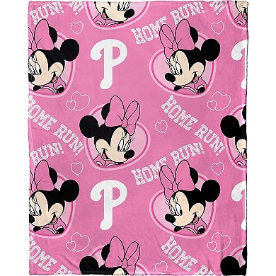 Northwest x Disney Philadelphia Phillies Minnie Hugger Pillow & Silk ...
