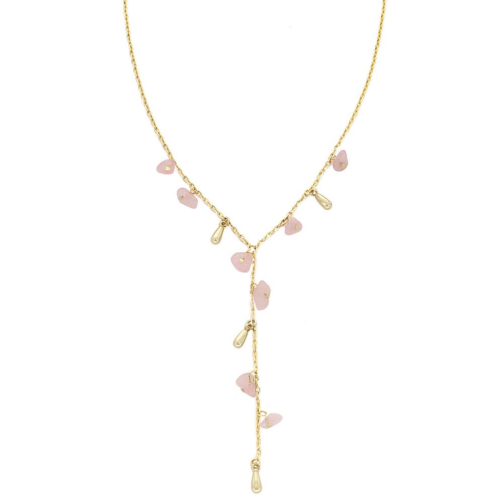 PANNEE BY PANACEA Gold Tone Simulated Crystal Charm Y-Necklace