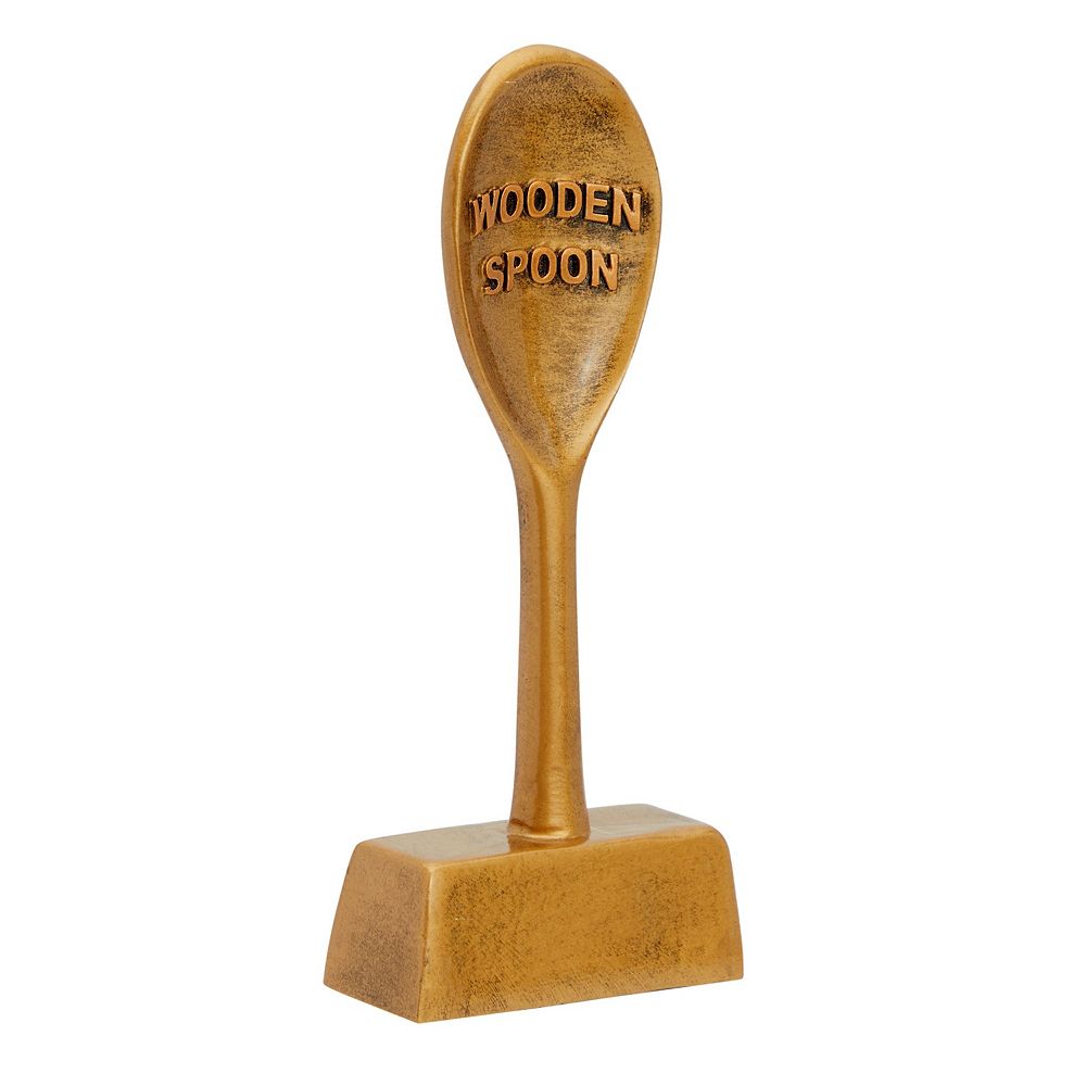 Small Golden Spoon Award Trophy for Baking Competition, 2.5 x 6.25 x 1 In