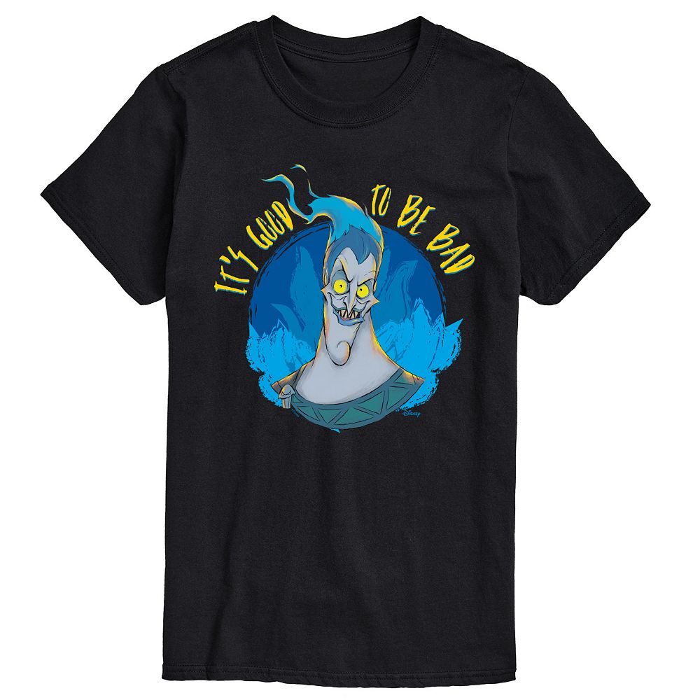 Disney Villains Hades Men's Good To Be Bad Graphic Tee