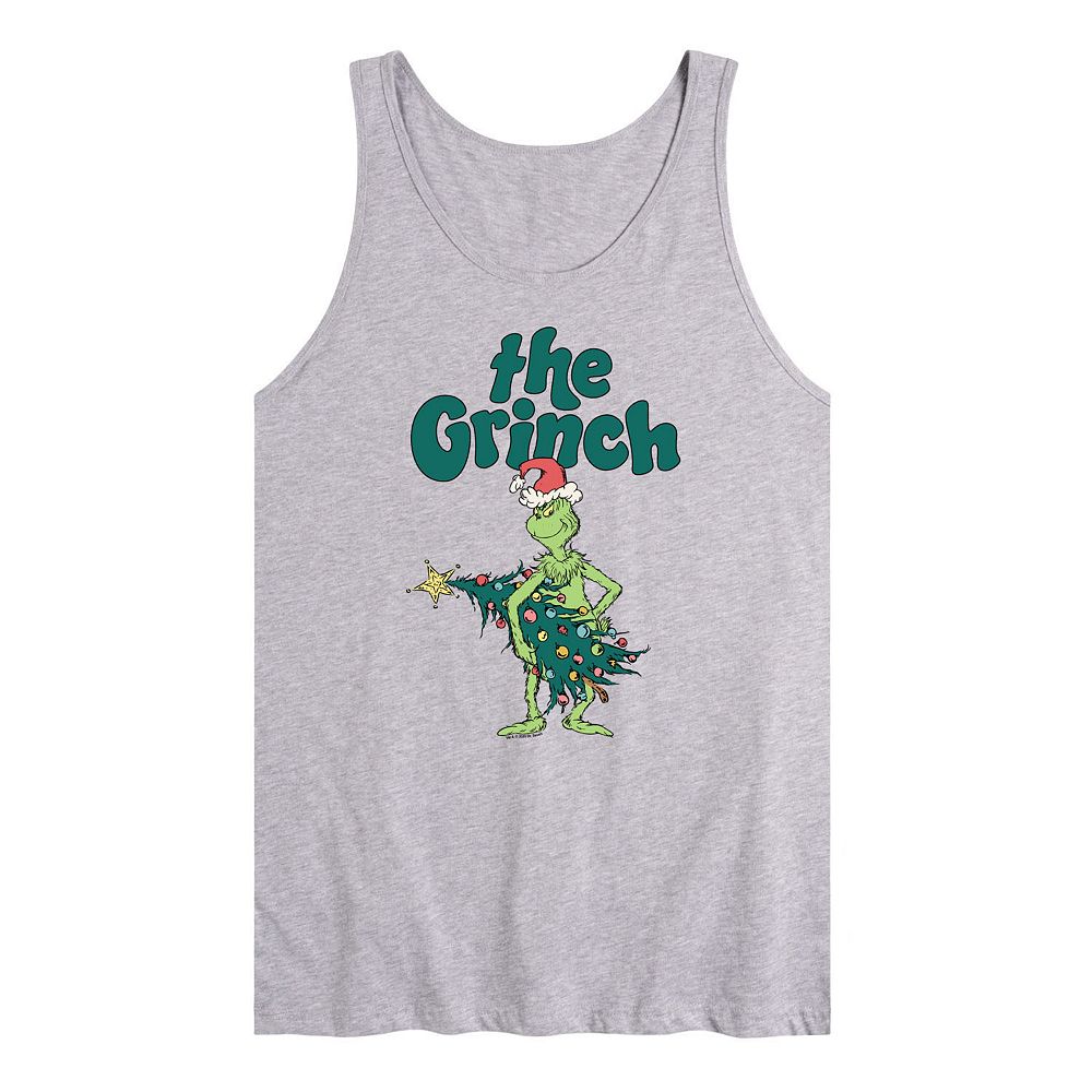 Men's Dr. Seuss The Grinch Tree Graphic Tank Top