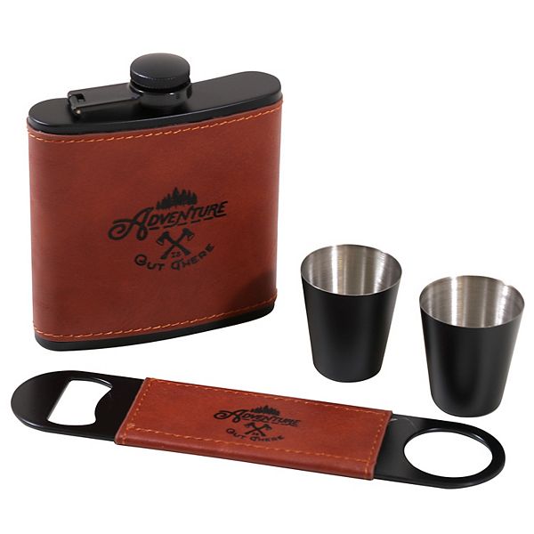 Adventure Deluxe Flask Gift Set