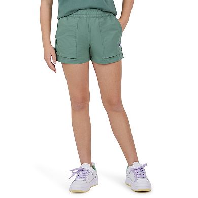 Girls 7-16 Champion® 3" Woven Camp Shorts