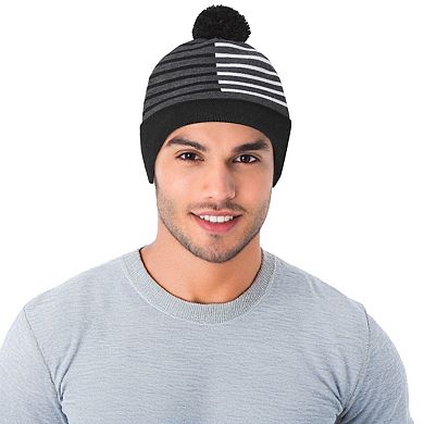 Cap America Half Color Beanie
