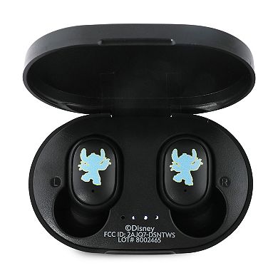 Disney's Stitch Galactic Earbuds & Charging Case Set