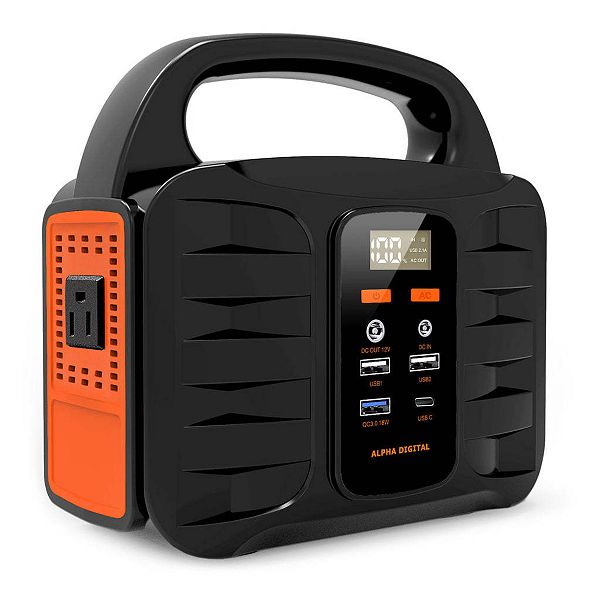 Portable Power Station, 155Wh/42000mAh, Rechargeable Emergency Battery