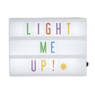 Cinema Lightbox Letter and Symbol Storage