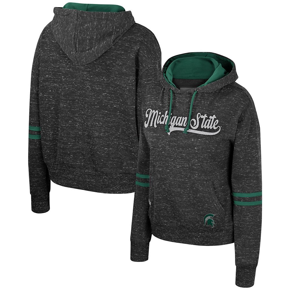 Women's Colosseum Charcoal Michigan State Spartans Catherine Speckle ...
