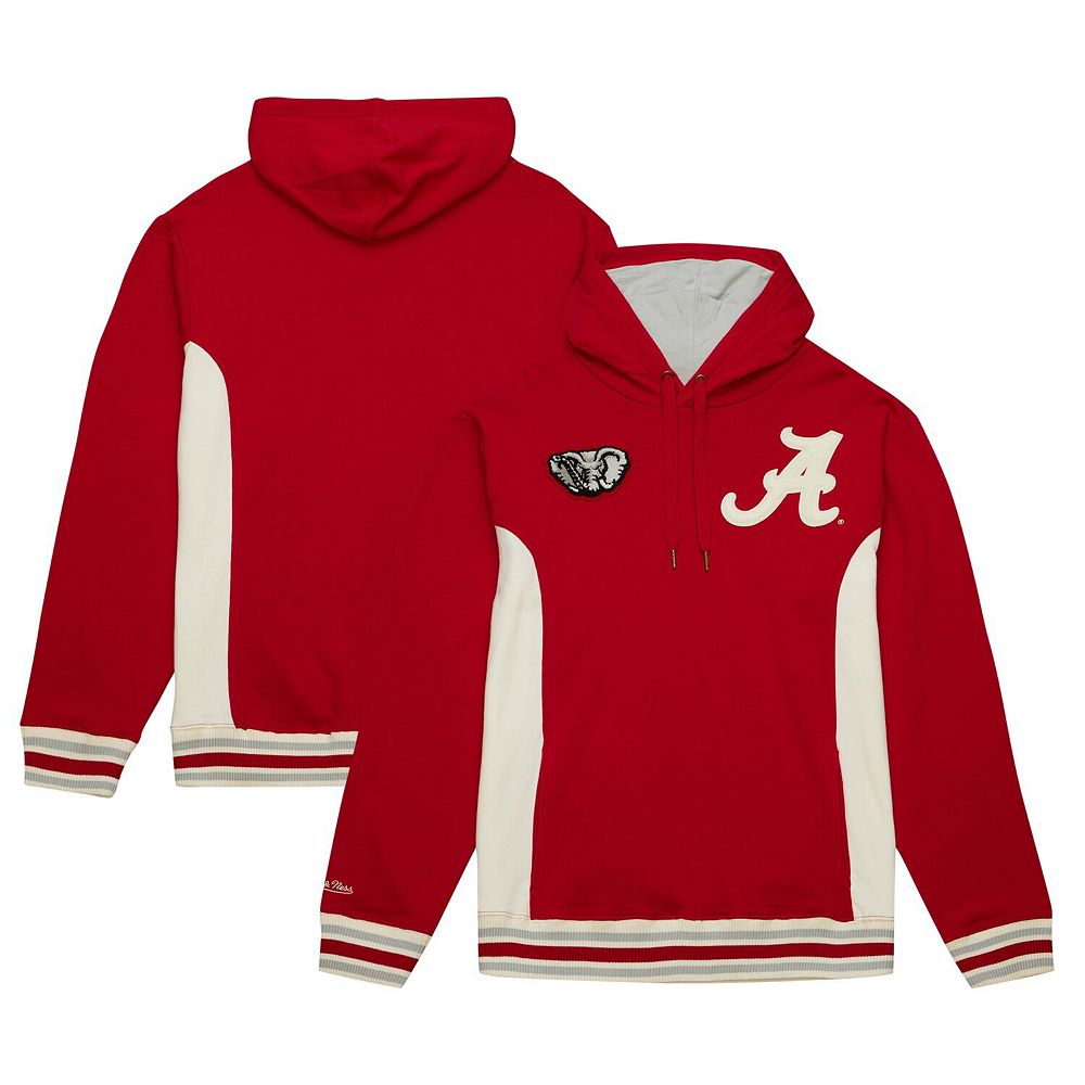 Men's Mitchell & Ness Crimson Alabama Crimson Tide Team Legacy French ...