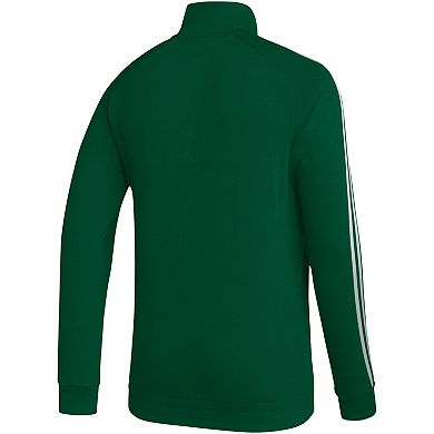 Men's adidas Green Minnesota Wild Raglan Full-Zip Track Jacket