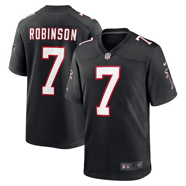 Men's Nike Bijan Robinson Black Atlanta Falcons 2023 NFL Draft First ...