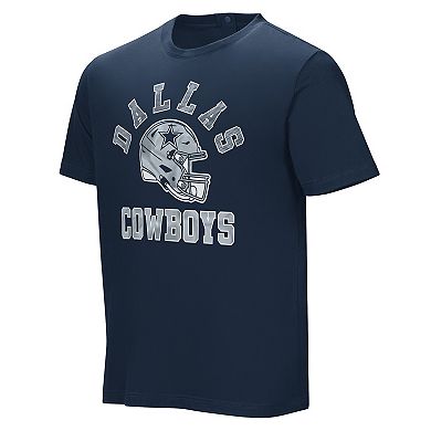Men's Navy Dallas Cowboys Field Goal Assisted T-Shirt