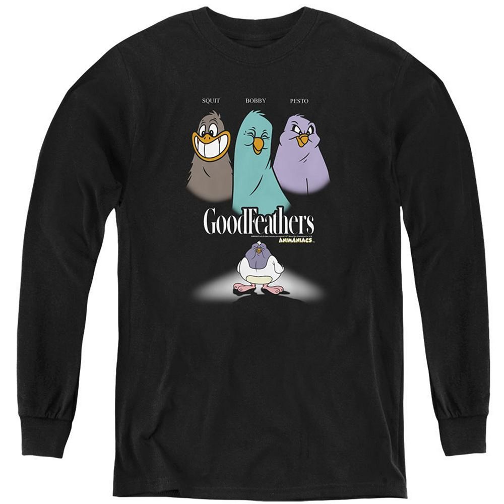 Animaniacs Goodfeathers Youth Long Sleeve Sweatshirt
