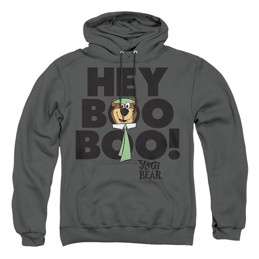 Yogi Bear Hey Boo Boo Adult Pull Over Hoodie