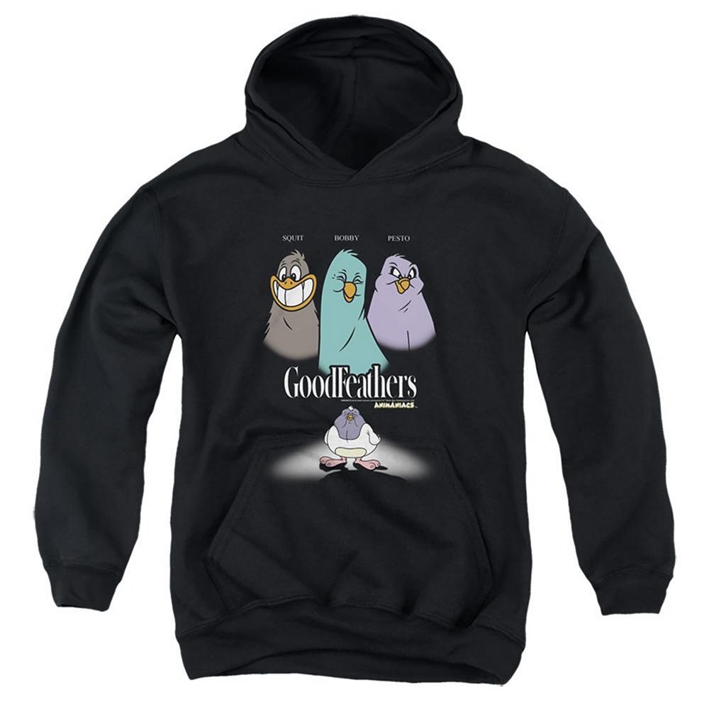 Animaniacs Goodfeathers Youth Pull Over Hoodie