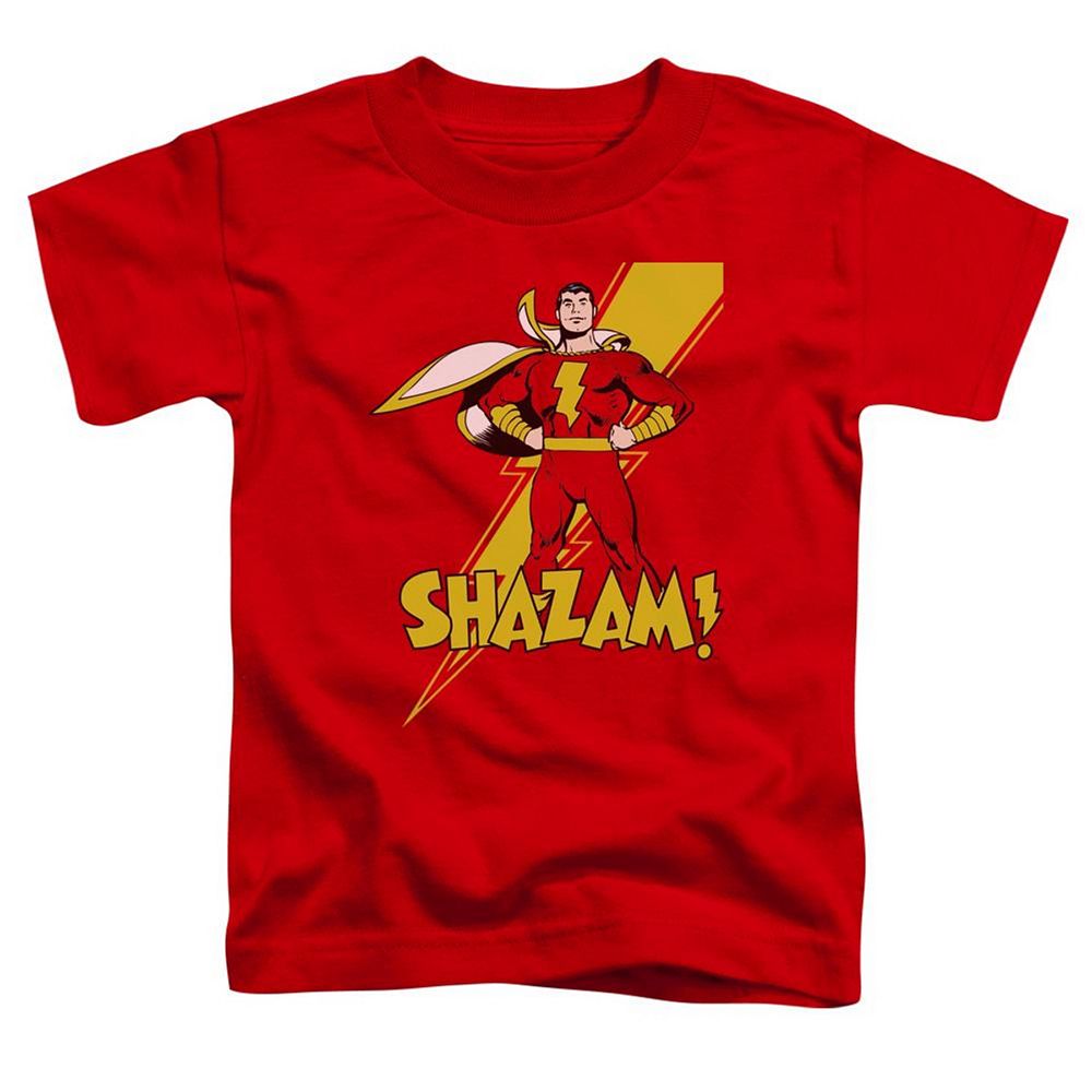 DC Comics Shazam Shazam Short Sleeve Toddler T-Shirt