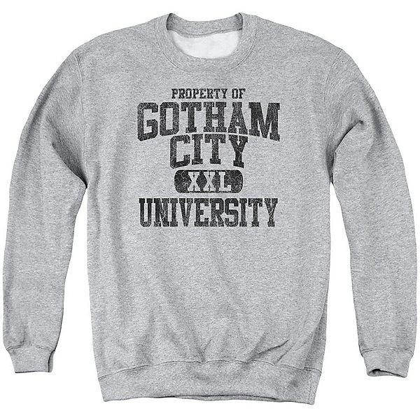 Batman Property Of Gcu Adult Crewneck Sweatshirt