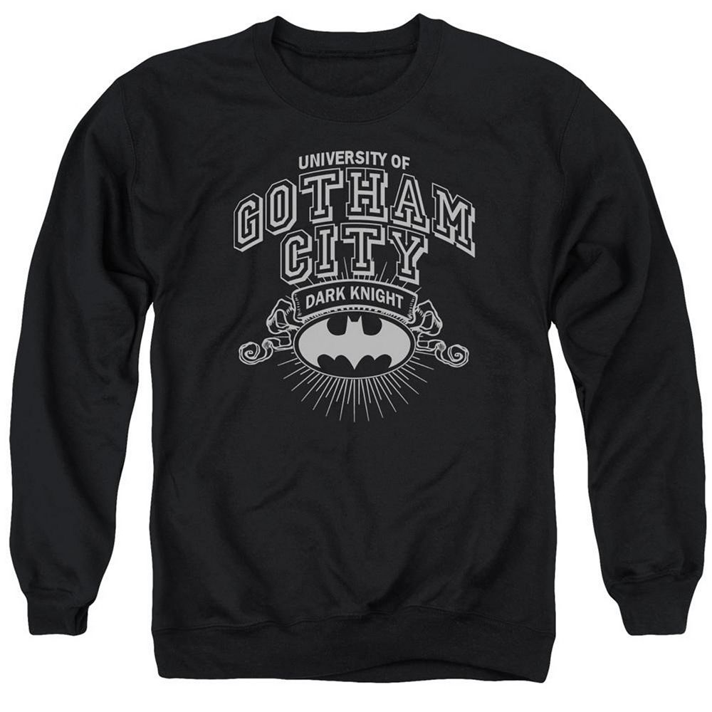Batman University Of Gotham Adult Crewneck Sweatshirt