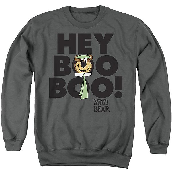 Yogi Bear Hey Boo Boo Adult Crewneck Sweatshirt