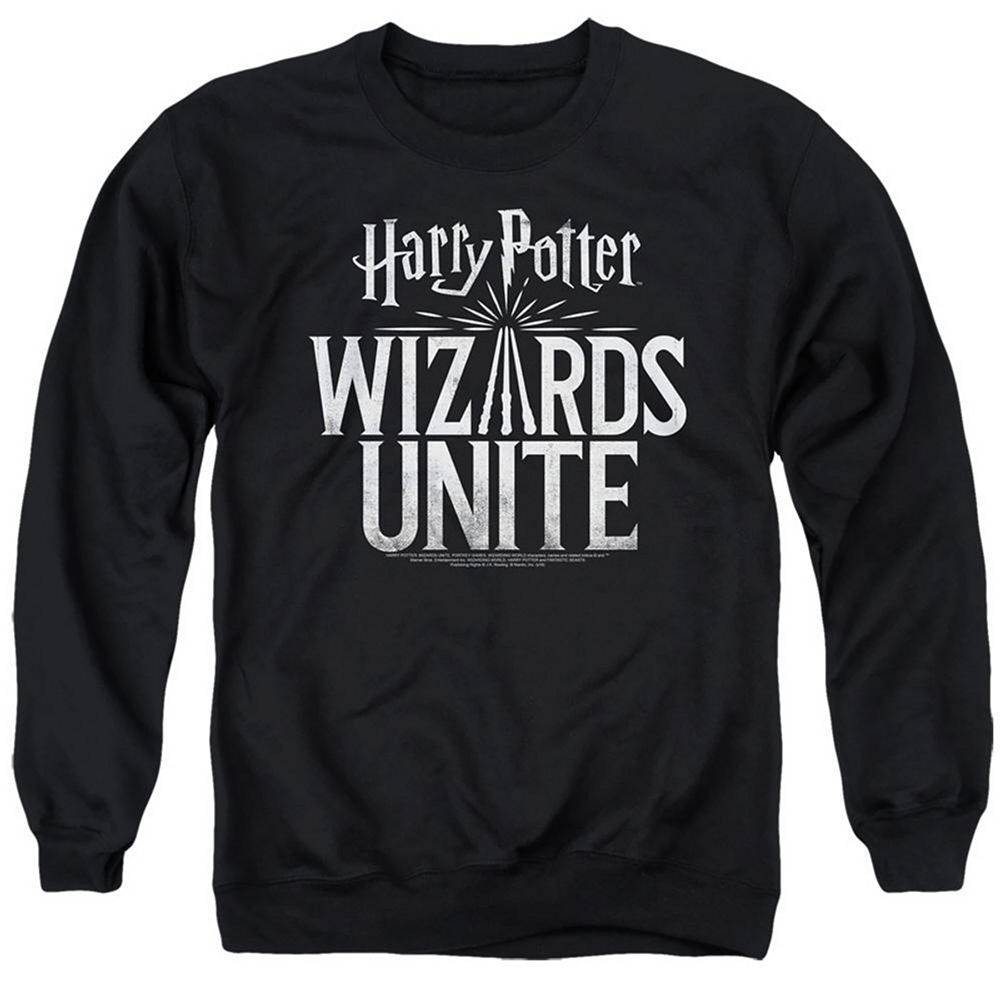 Harry Potter Wizards Unite Wizards Unite Logo Adult Crewneck Sweatshirt
