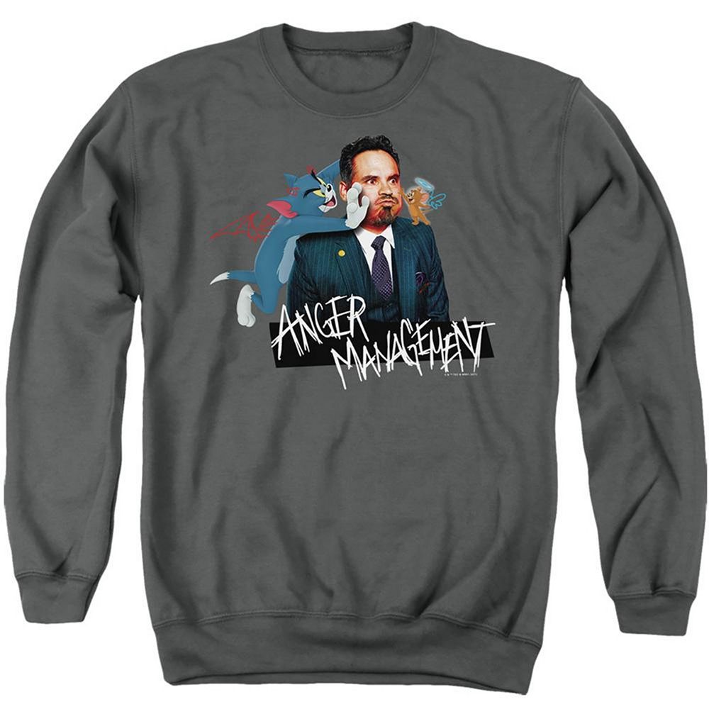 Tom And Jerry Movie Anger Management Adult Crewneck Sweatshirt