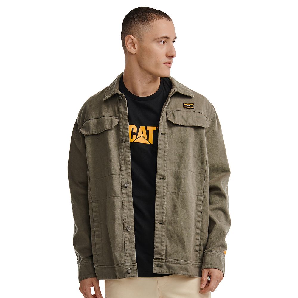 Men's Caterpillar Heritage Uniform Twill Shirt Jacket